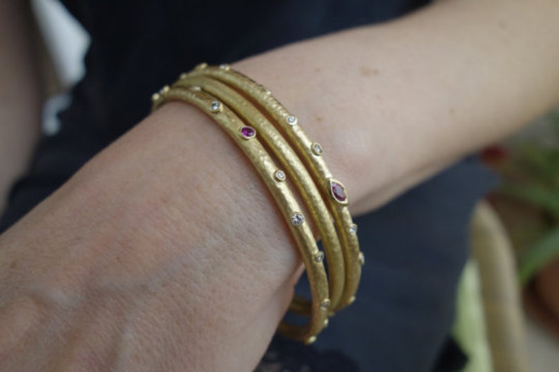 Stack Gold Bangle, Stacking Gold Bangles, Star Seller, Best Seller ...