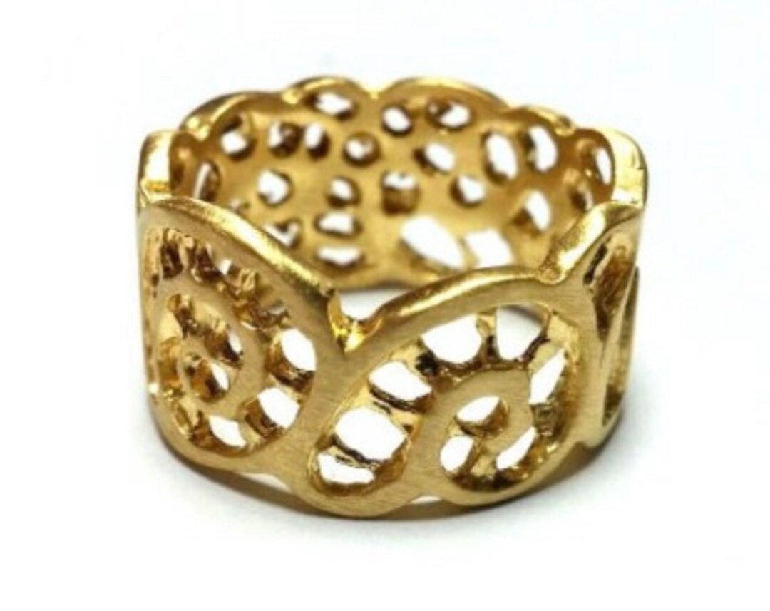 Unique Gold Rings, Custom Gold Rings, Handmade Gold Rings, Artistic ...
