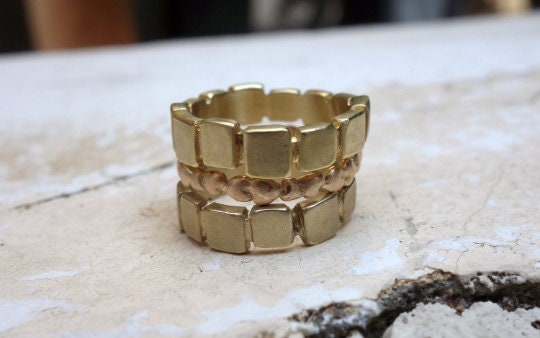 3 Stacking Rings Stackable Rings Stacking Gold Rings Stack - Etsy