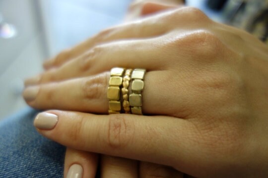 3 Stacking Rings Stackable Rings Stacking Gold Rings Stack - Etsy