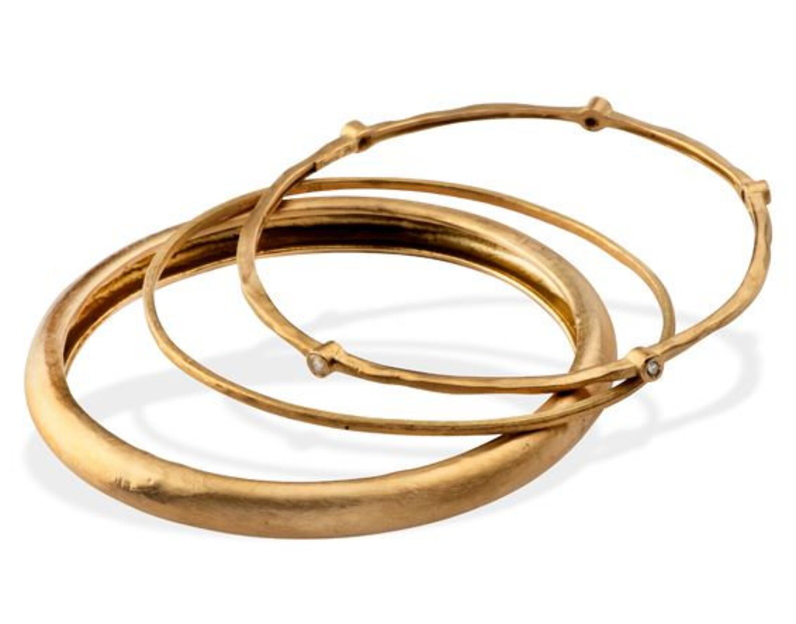Gold Bangle Stacking Gold Bangles Fine Jewelry Bridal - Etsy