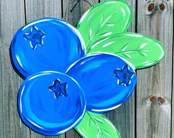 Blueberry Door Decor - Etsy