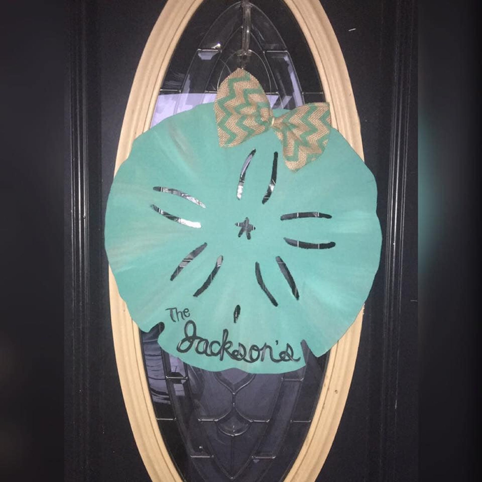 Sand Dollar Door Hanger Summer Door Hanger Beach Door - Etsy
