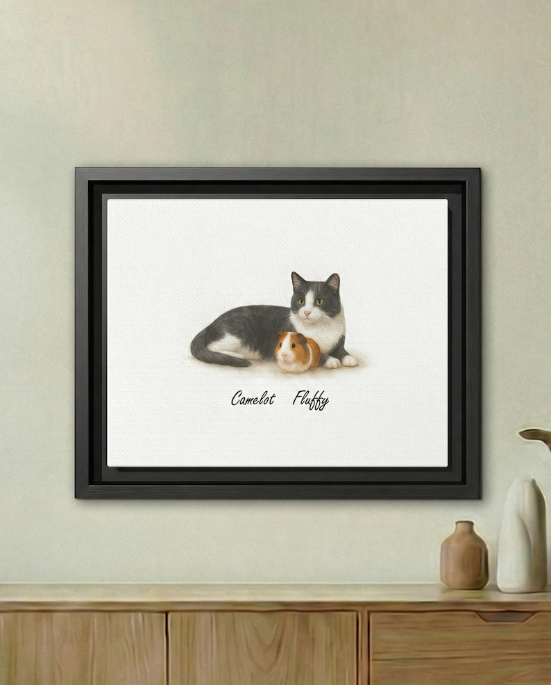 Custom Horse Portrait, Dog Cat Painting - Etsy