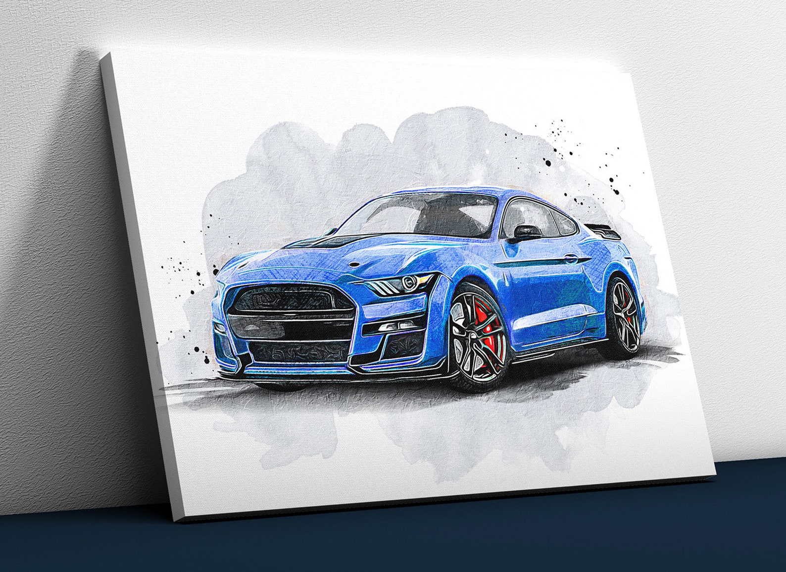 Custom Car Portrait. Gift for Car Lovers. Personalised Car - Etsy