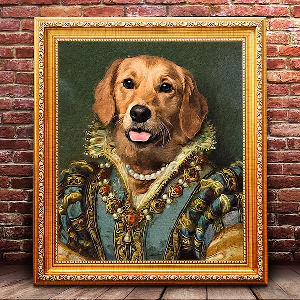 Custom Pet Portrait - Etsy