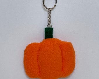 Pumpkin Plush Keychain - Etsy