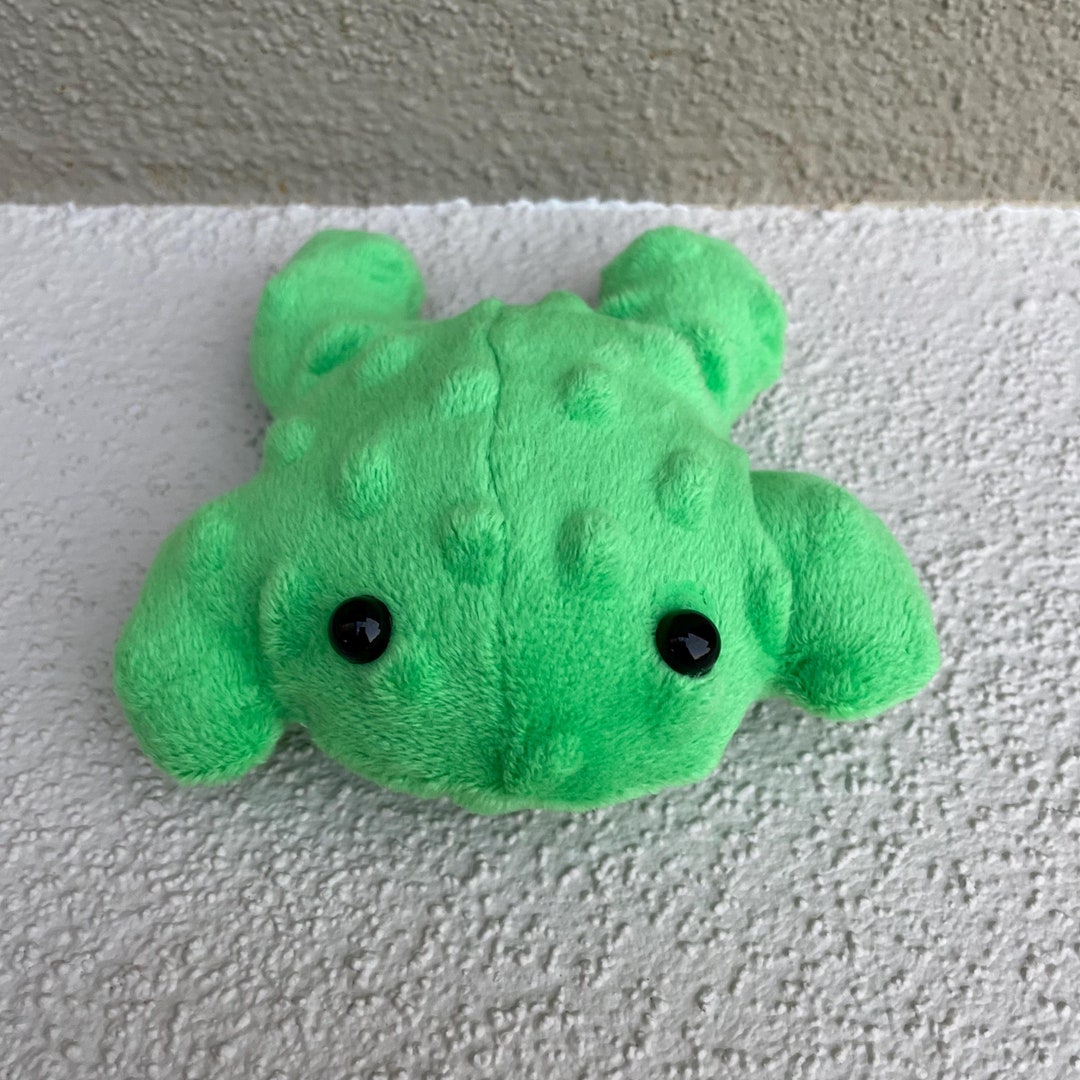 Tiny Weighted Toad Handmade Plush - Etsy