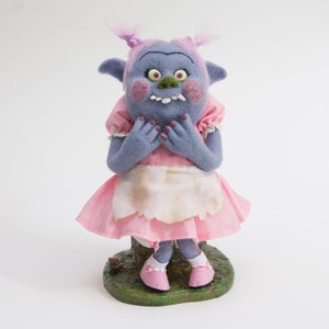 Bridget, Cartoon Character, Trolls, Felting Toy Troll, Interior Doll ...