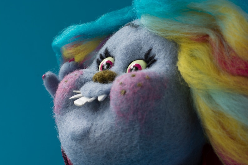Trolls, Wool Toy,lady Glitter Sparkles,bridget,cartoon Character ...