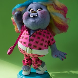 Trolls, Wool Toy,lady Glitter Sparkles,bridget,cartoon Character ...