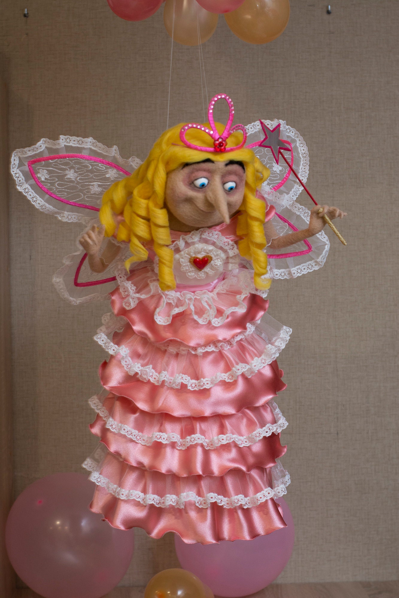 Gru, Despicable Me, Wool Toy,cartoon Character,felting,interior Doll ...