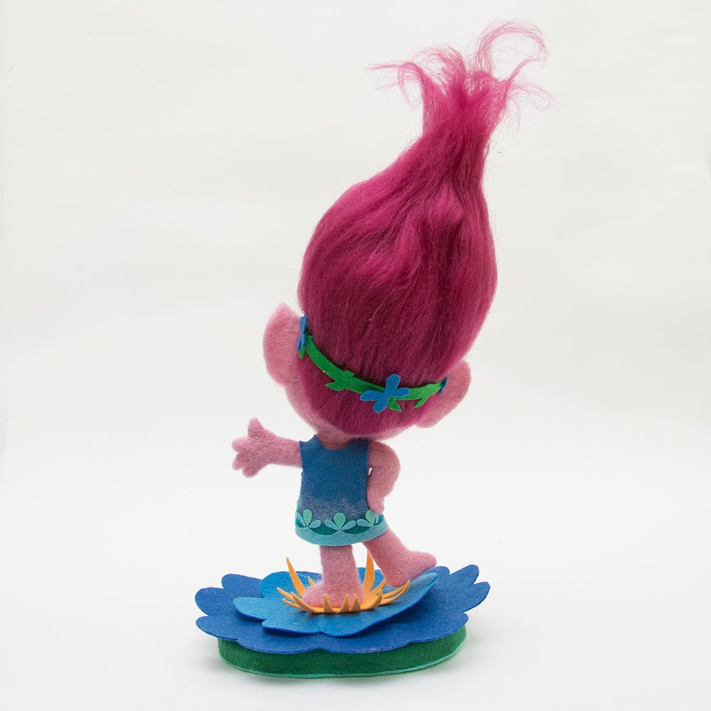 Trolls, Princess Poppy, Wool Toy, Handmade Doll,felting, Interior Doll ...