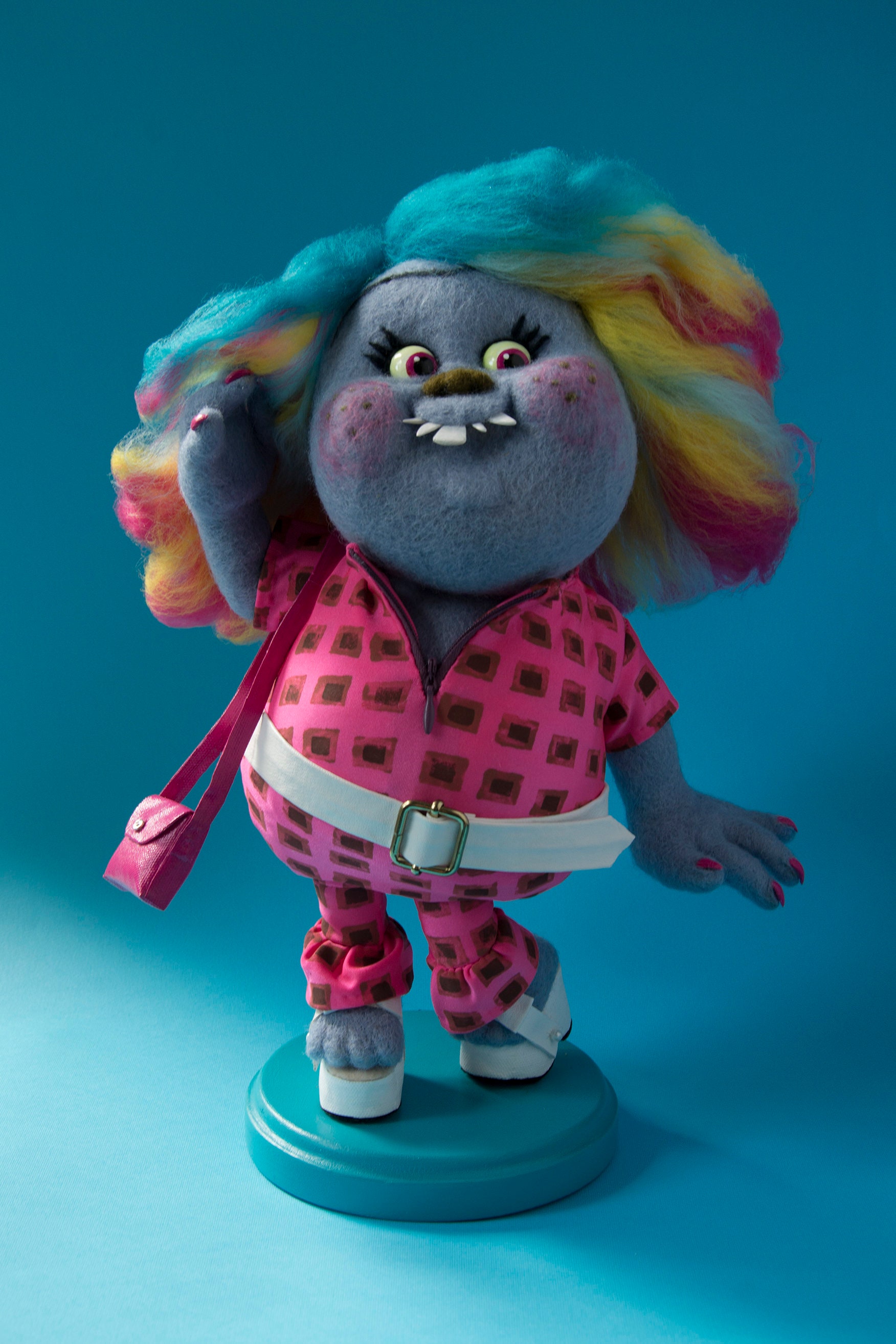 Trolls, Wool Toy,lady Glitter Sparkles,bridget,cartoon Character ...