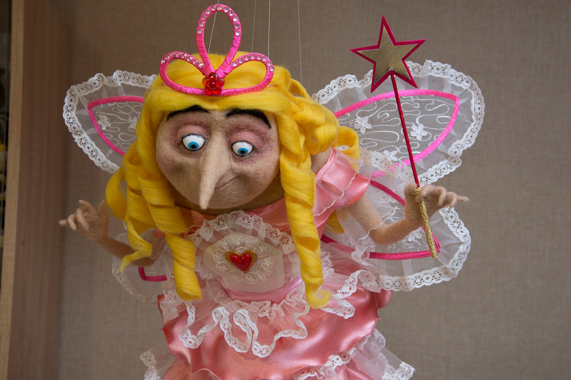 Gru, Despicable Me, Wool Toy,cartoon Character,felting,interior Doll ...