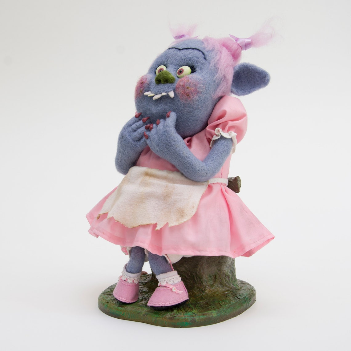 Bridget, Cartoon Character, Trolls, Felting Toy Troll, Interior Doll ...