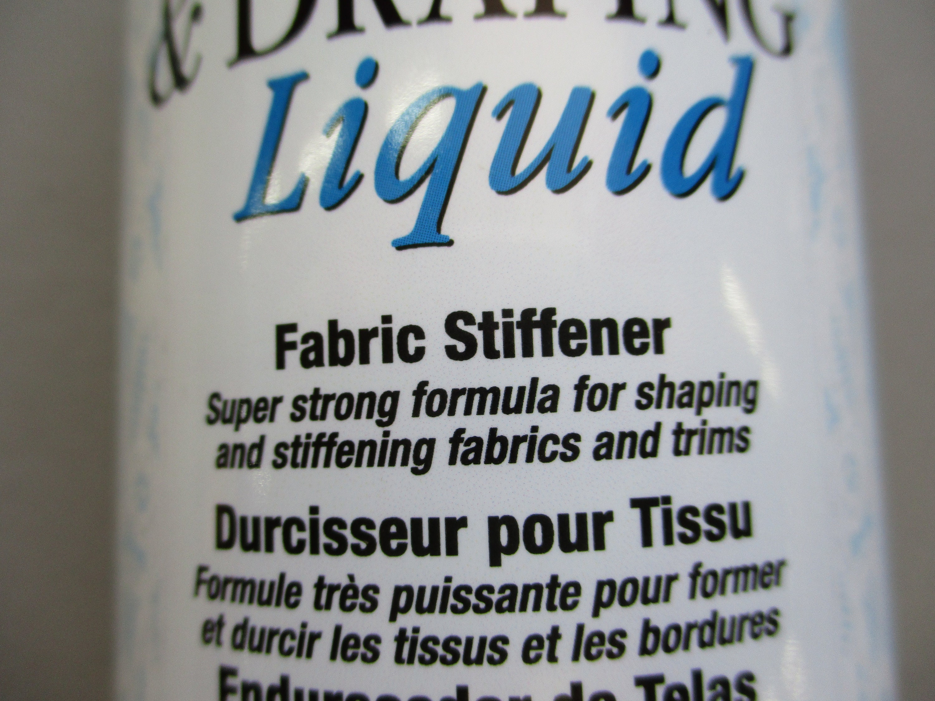 Aleene's Fabric Stiffener & Draping Liquid 16 Fl. Oz - Etsy