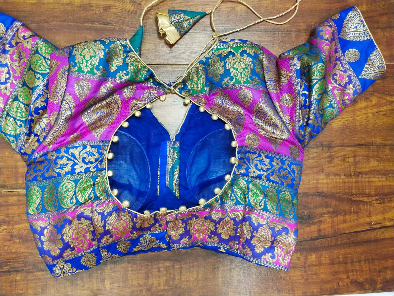 Brocade Blouse Sabyasachi Deep V Cut Blouse Designer Readymade | Etsy