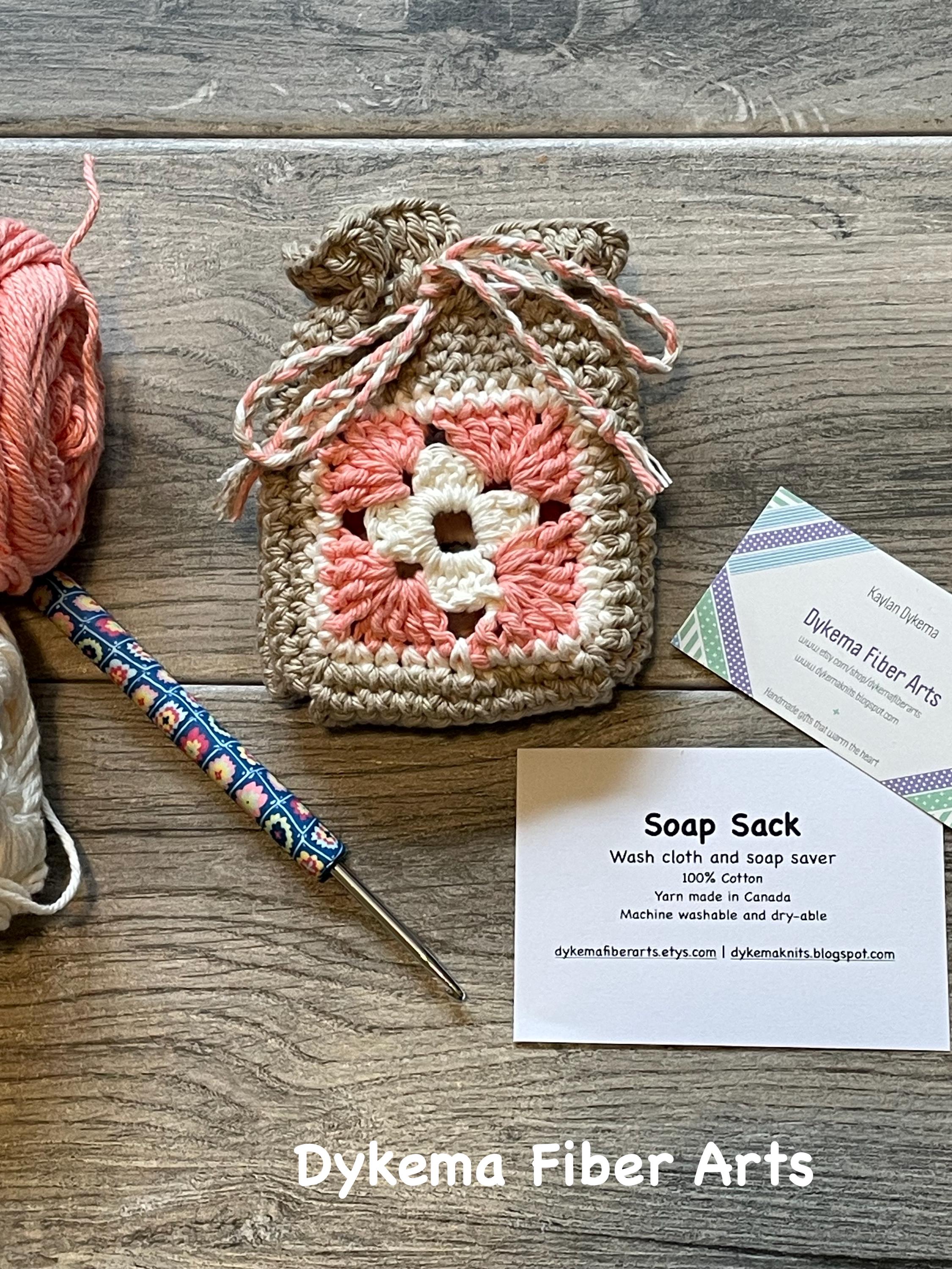 Crochet Pattern: Granny Square Soap Sack - Etsy