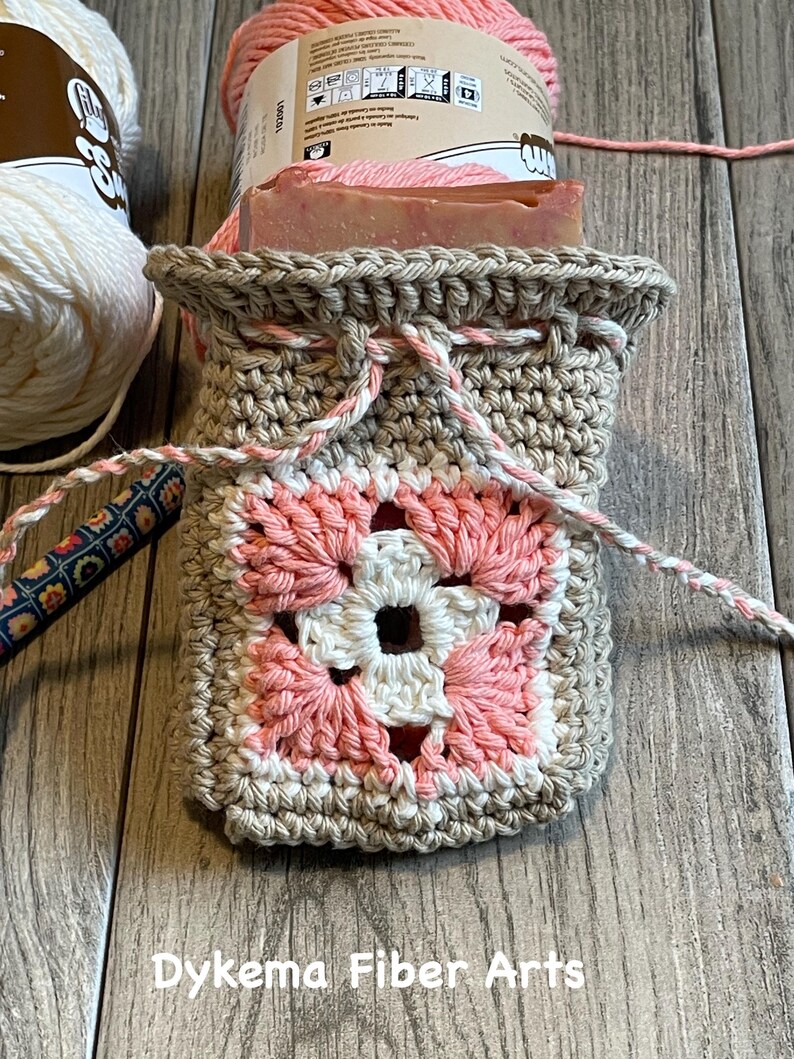 Crochet Pattern: Granny Square Soap Sack - Etsy
