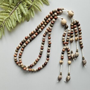 LRG Sandalwood & Seed Buddhist Prayer Beads, SGI Beads, Nichiren Gongyo ...