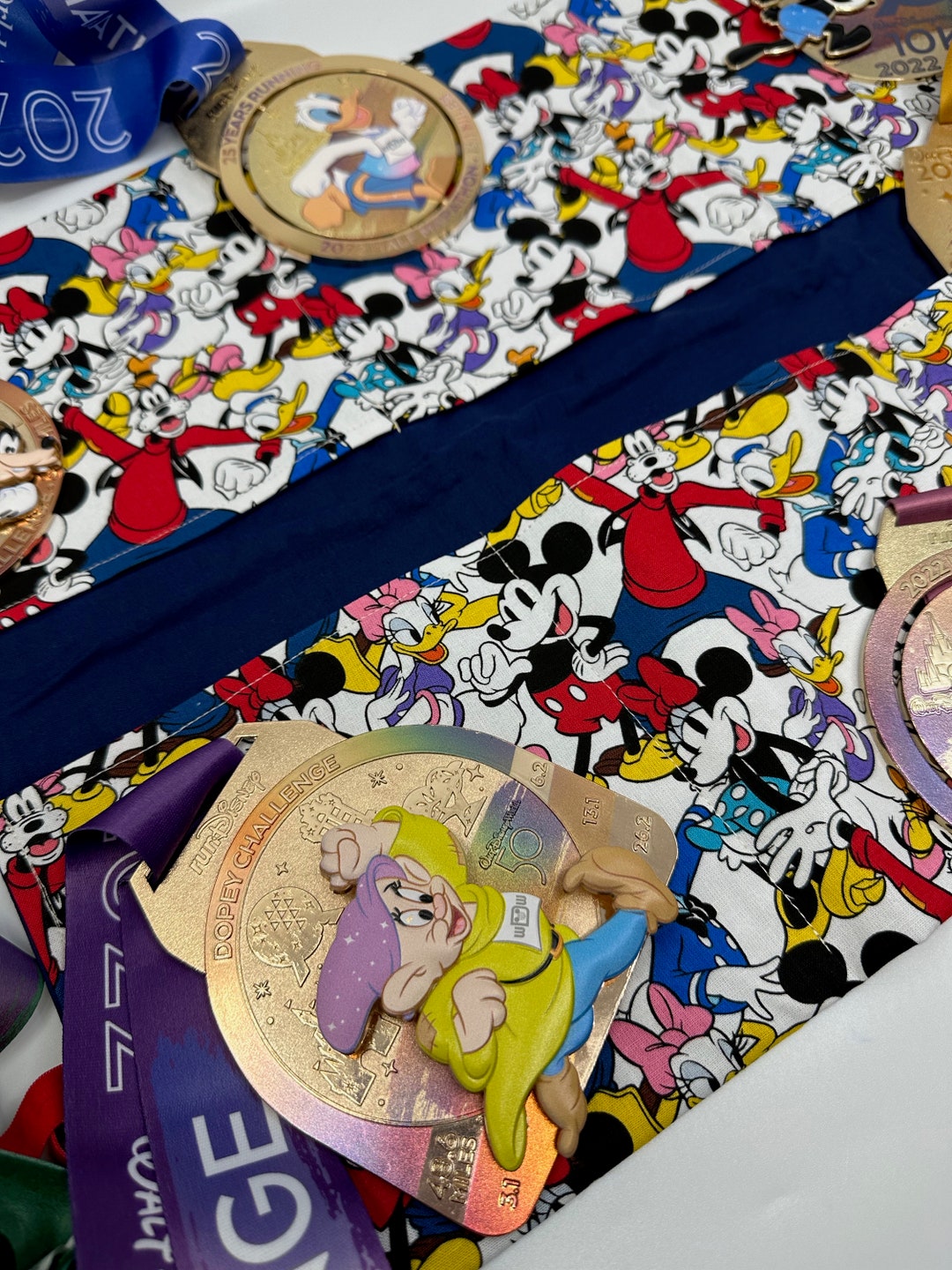Race Medal Bag Holder 6 Medals Dopey Runner Gift Disney Runner Medal ...