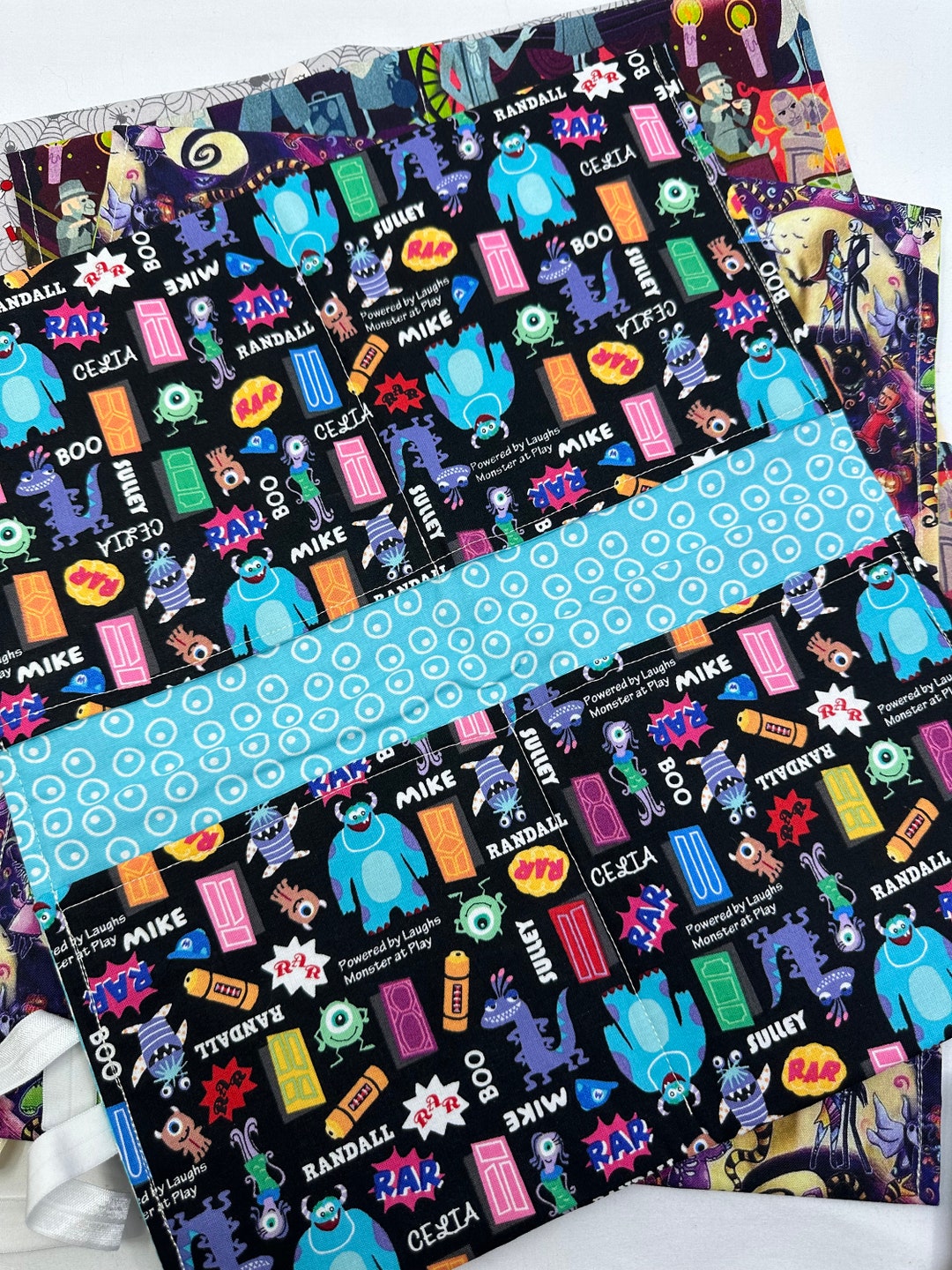 Race Medal Carry Case: Monster Theme, 4-pocket Travel Bag - Etsy