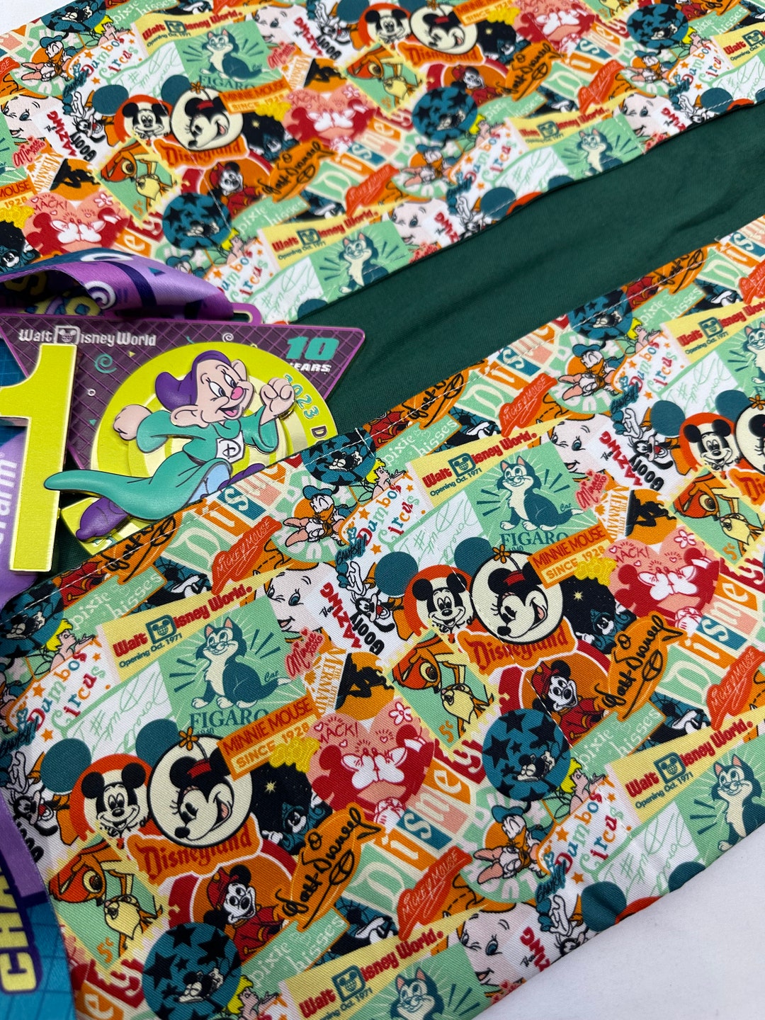 Race Medal Bag Dopey Race 6 Pocket Medal Holder Medal Tote Bag - Etsy