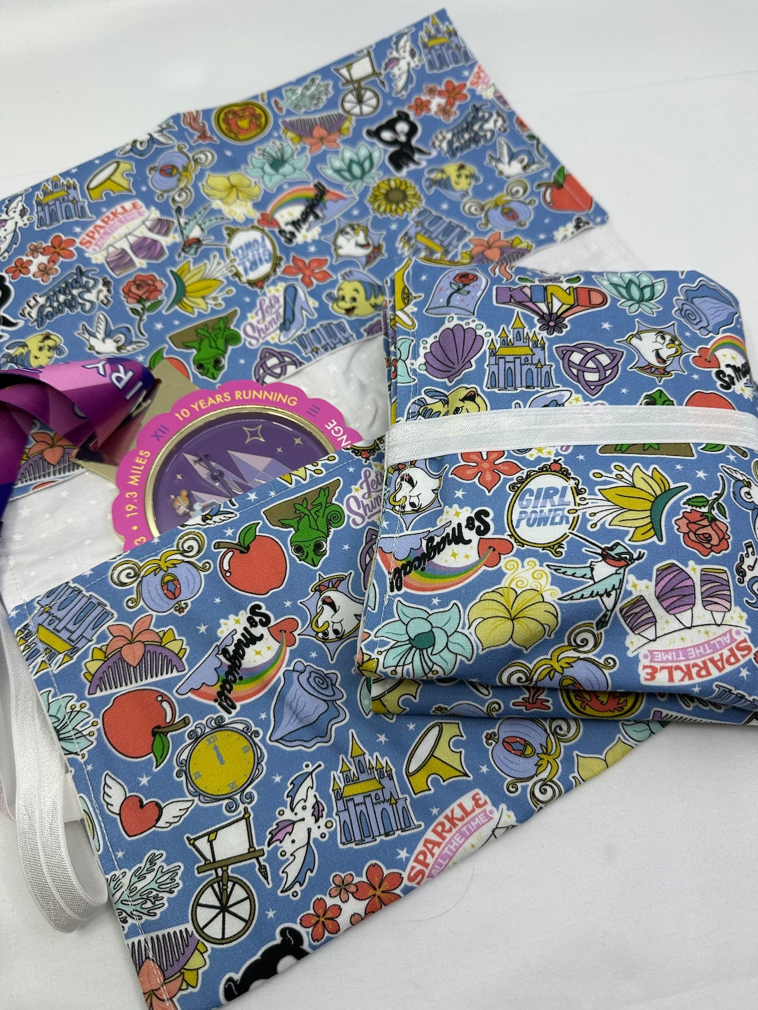 Princess Race Medal Holder Bag: Travel Medal Pouch, 4 Pocket - Etsy