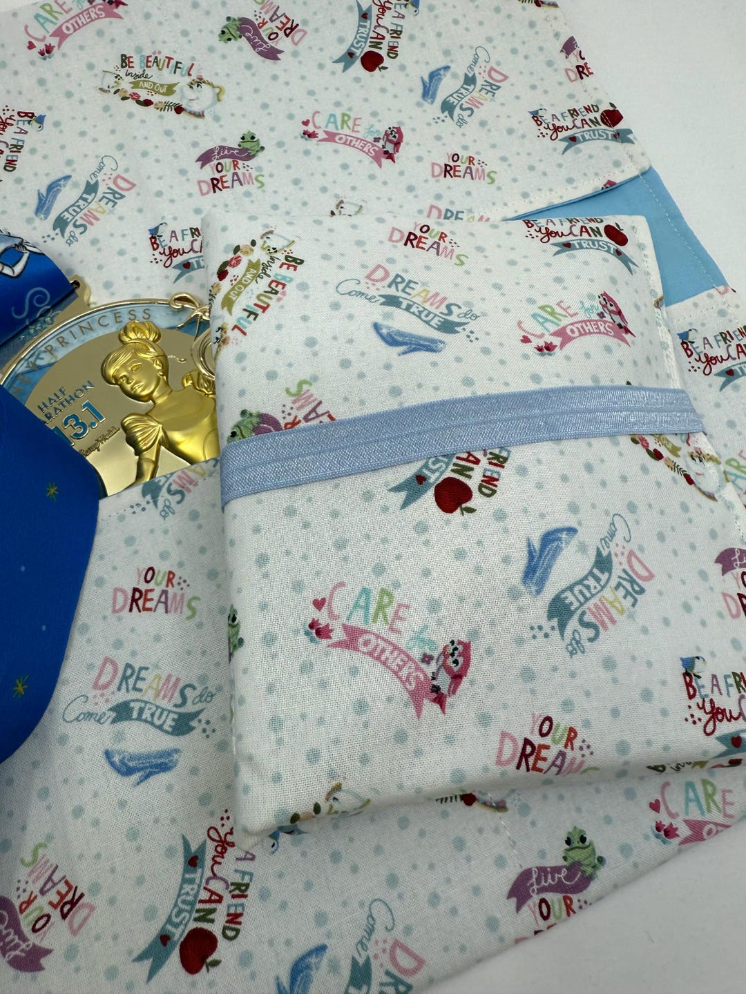 Princess Race Medal Bag: 4-pocket Travel Pouch - Etsy
