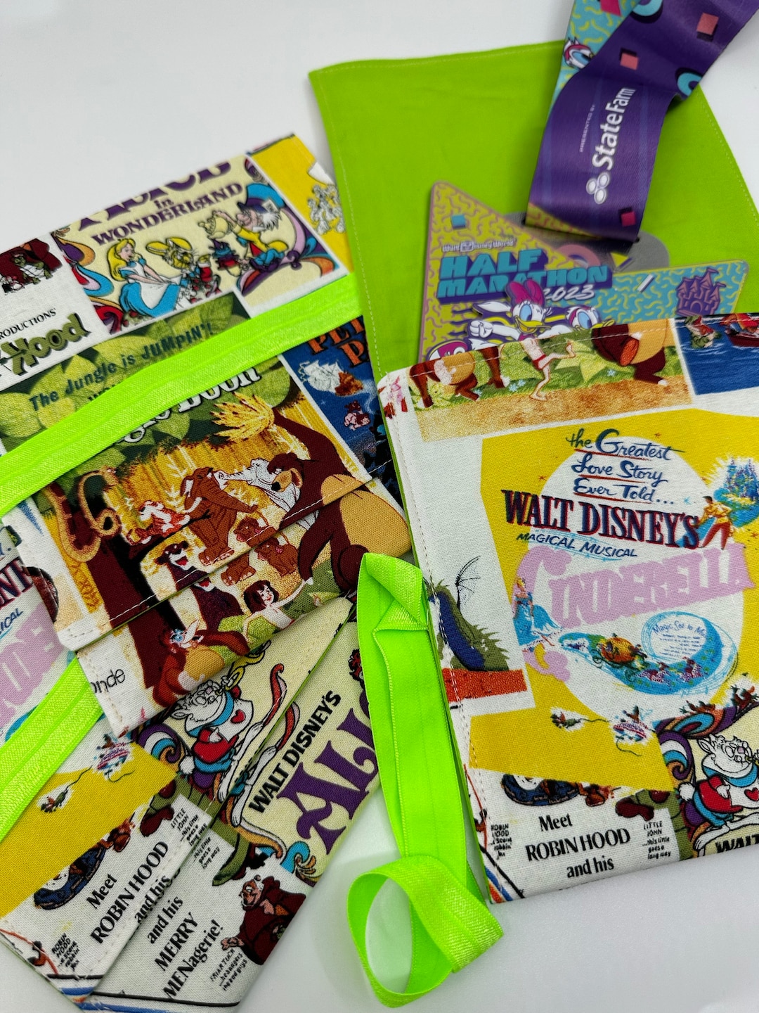 Medal Bag 1 Slot Bag Medals Disney Runner Gift Storage Race Medal Bag ...