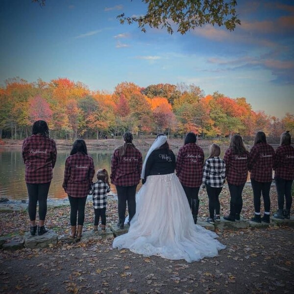 Bridesmaid Flannels - Etsy
