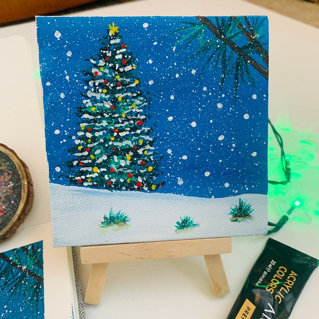 Christmas Tree, Magnet , Gift,christmas Decor,christmas Tree Landscape ...