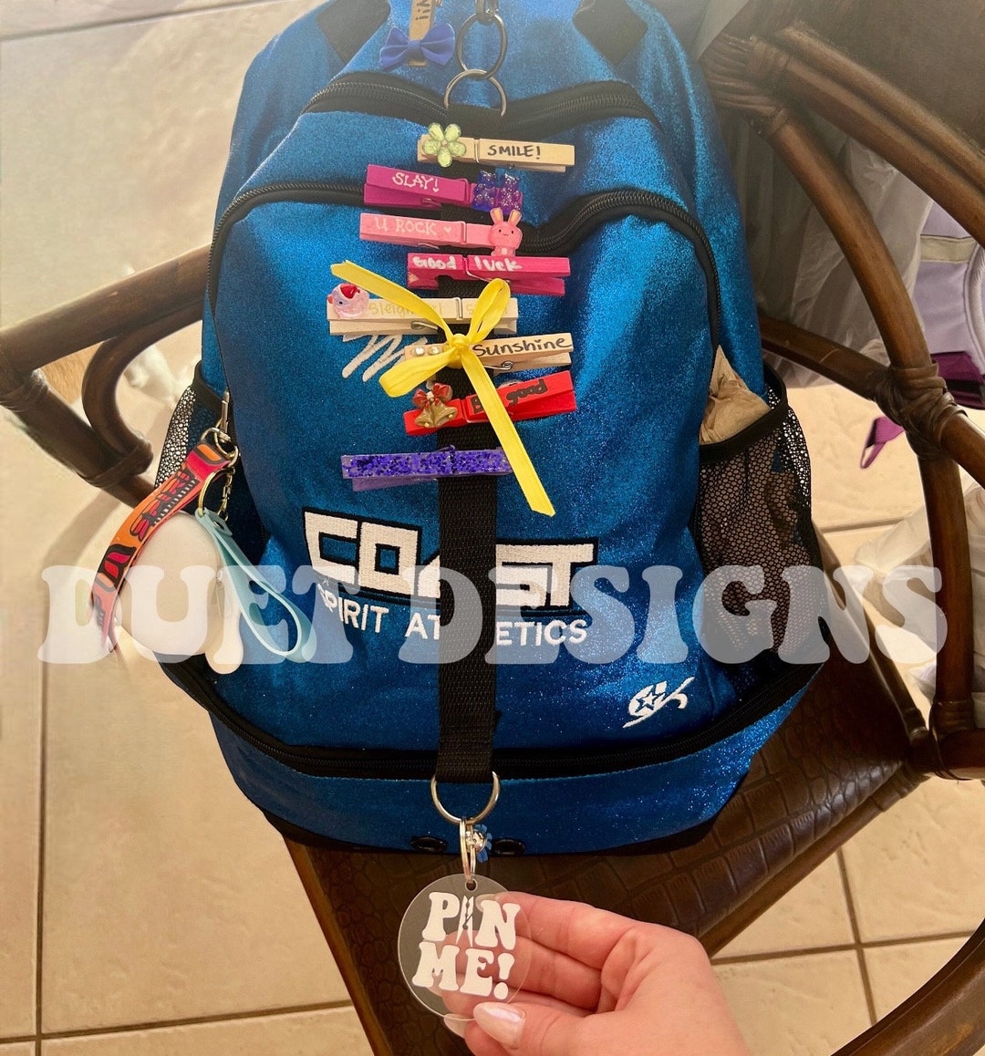 Cheer Pin Me Ribbon Pin Me Strap Pin Ribbon Cheer Team Gifts Cheer Pins ...