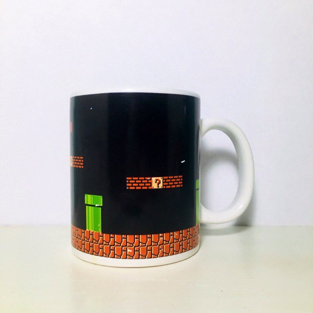 80s Super Mario Bros Coffee Mug *certified Rad* - Etsy