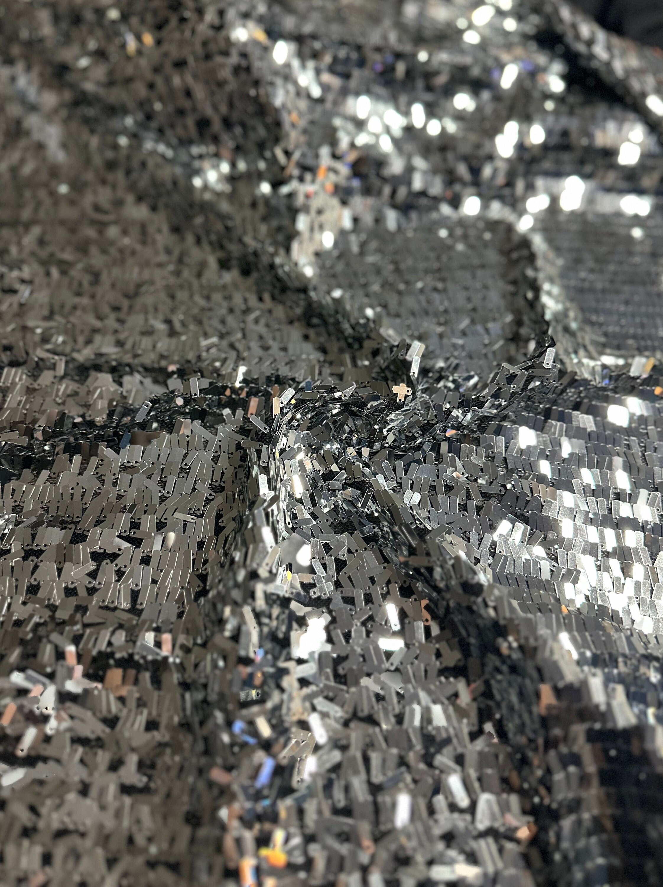 Mesh Sequins: Shiny Bar Sequins - Etsy