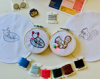 Led Embroidery Kit - Etsy