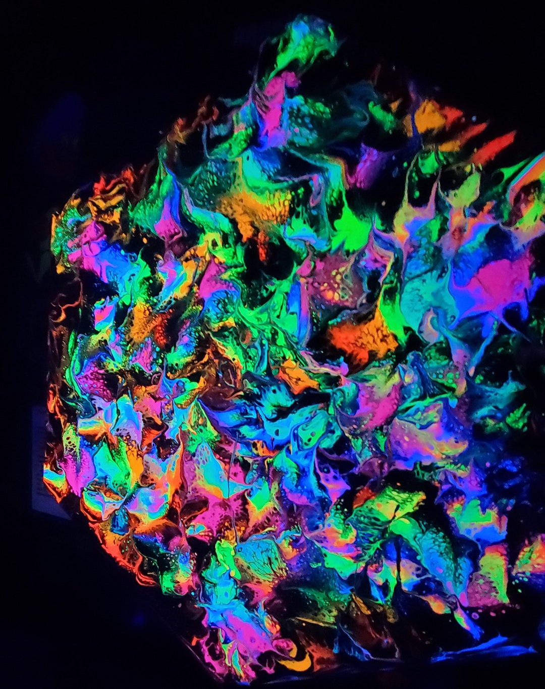 Flutter Dimensions 16 Inch Wide Painting on Hexagon Canvas UV - Etsy