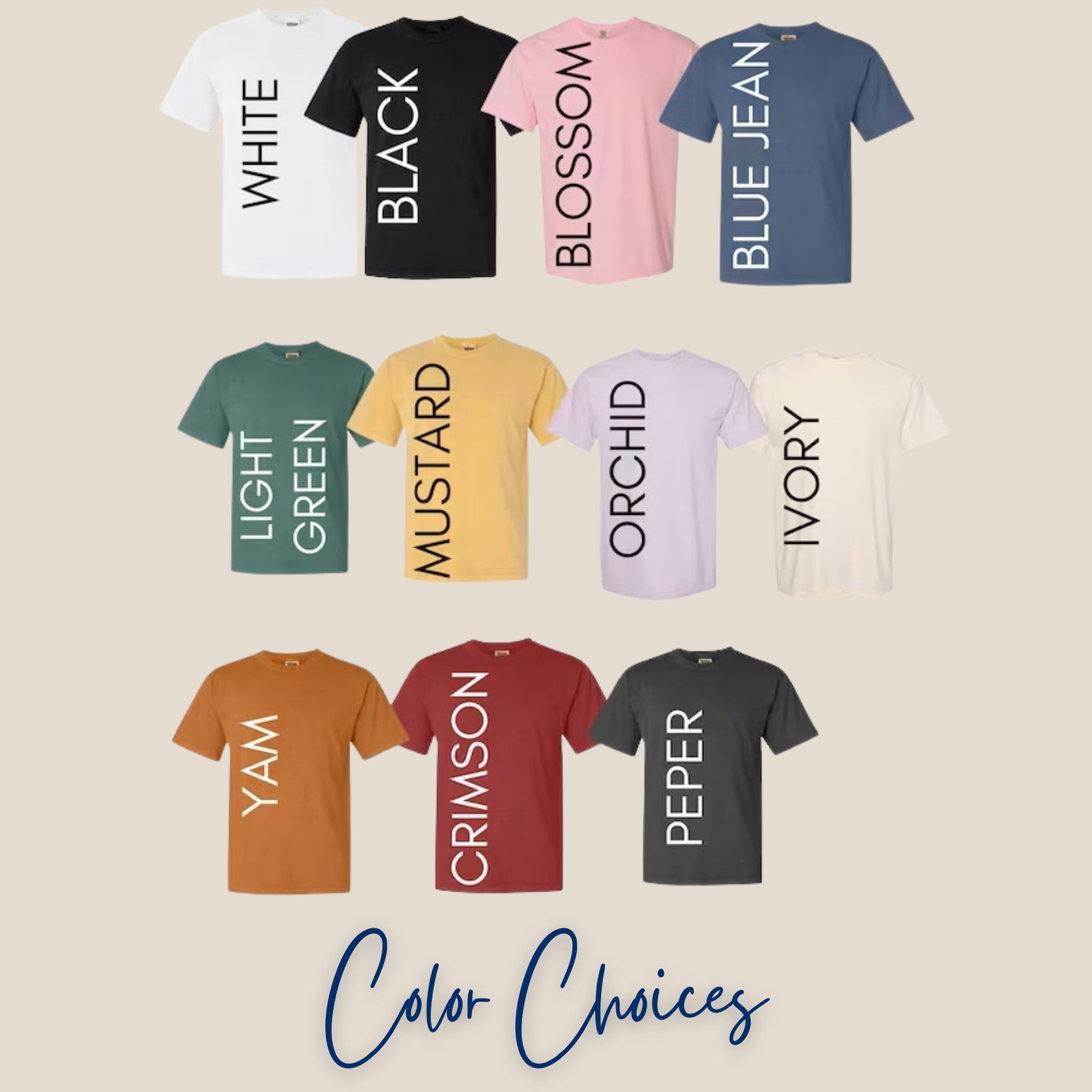 Comfort Color Birth Year Shirt, Birthday T-shirts, Vintage T Shirt ...