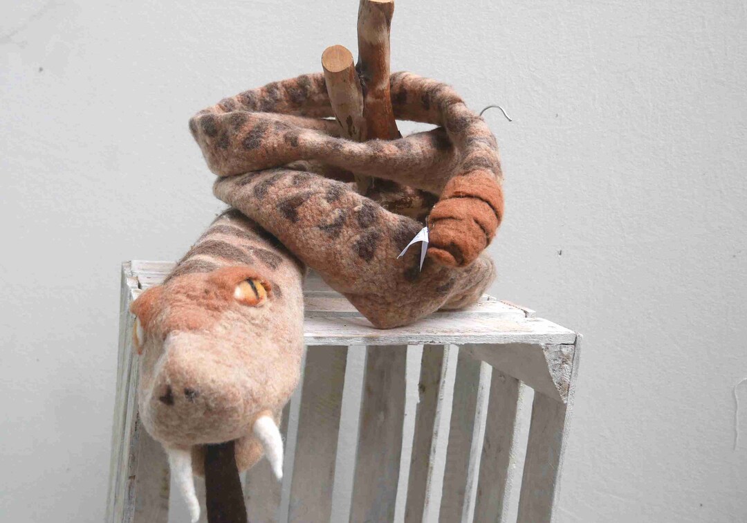 Hand Puppet Snake Rattlesnake Giant Snake - Etsy