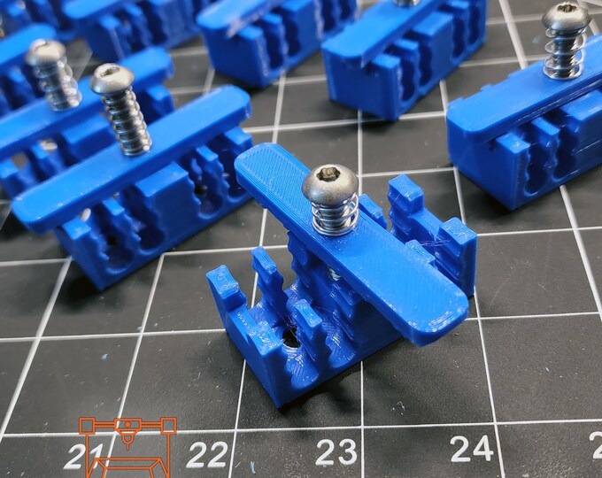 Quick Latch Spring Loaded Cable Clamp for Low Voltage Wires - Etsy