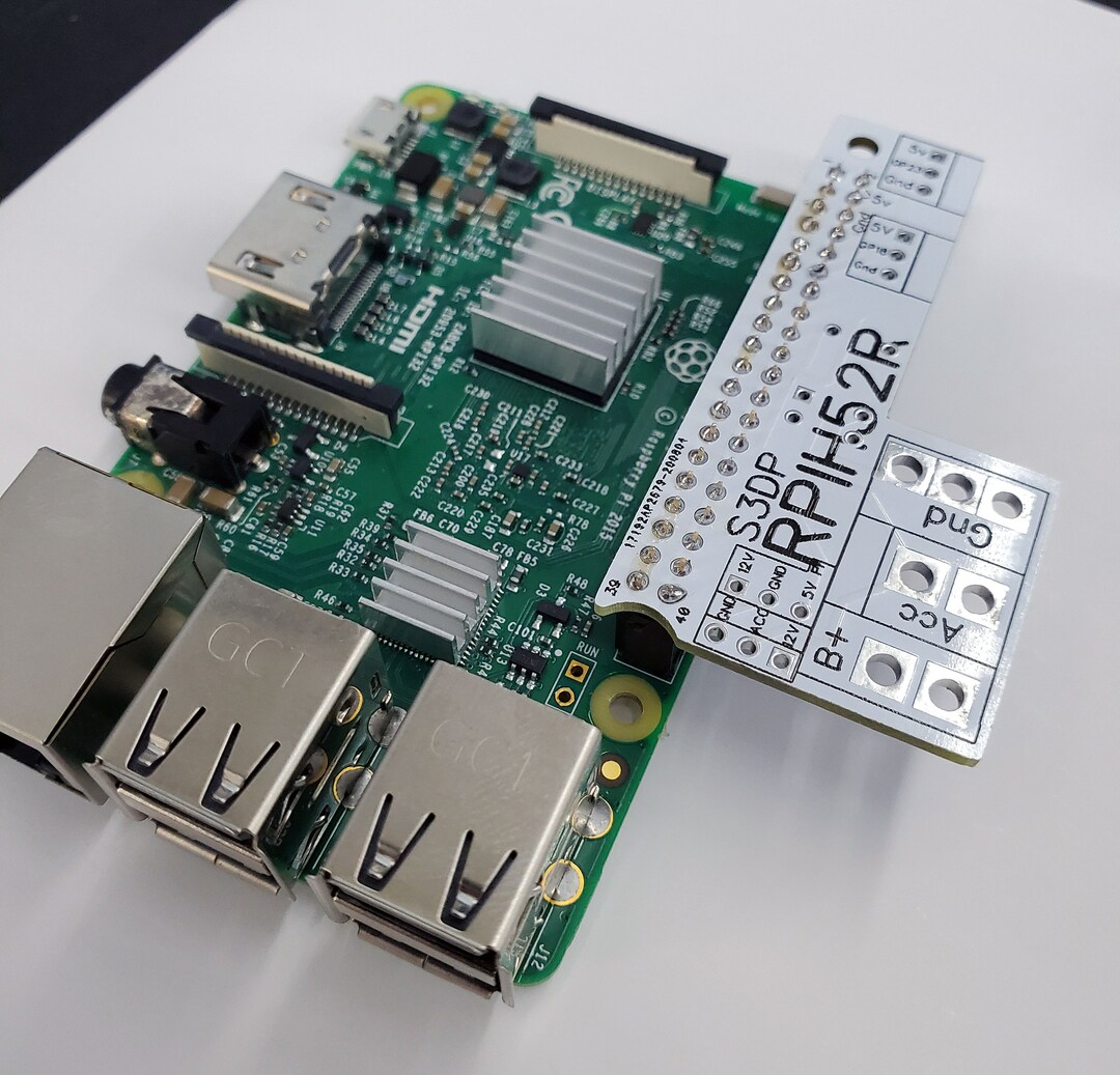 Raspberry Pi Multipurpose Hat W12v Relay Etsy 