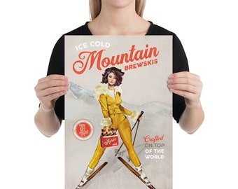 Beer Pinup Girl - Etsy