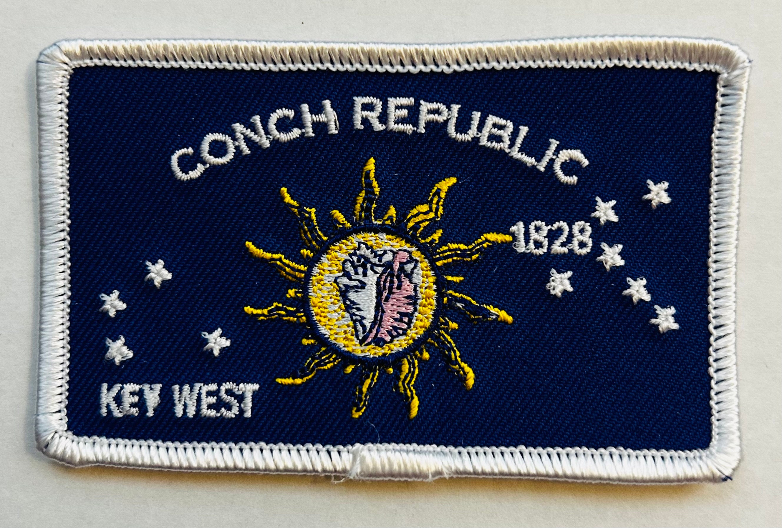 Conch Republic Key West Flag Patch - Etsy