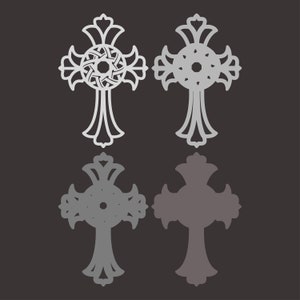 Cross 3d Layered SVG, Digital File Cross 3d for Cutting Plywood, File ...