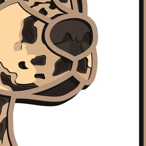 Dalmatian Multilayer SVG, Digital File Dalmatian Laser File, File for ...