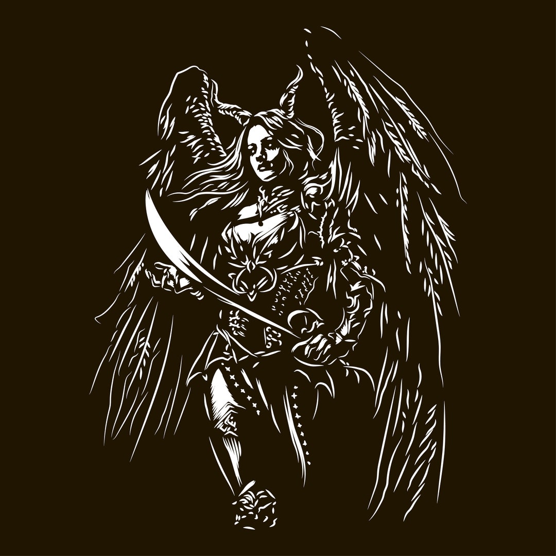 Angel Girl SVG Digital File Angel Girl for Printing on - Etsy New Zealand