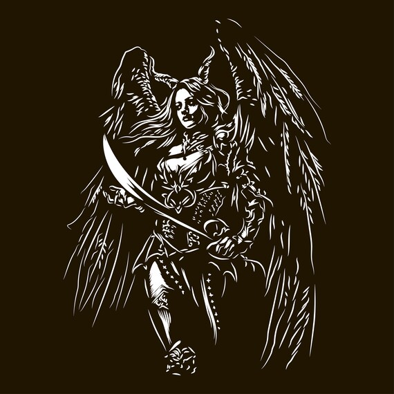 Angel Girl SVG Digital File Angel Girl for Printing on - Etsy New Zealand