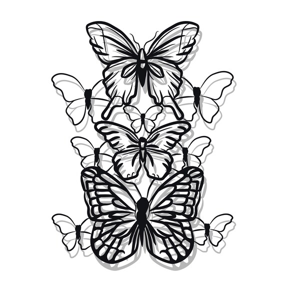 Butterfly SVG Digital File Butterfly for Printing on | Etsy