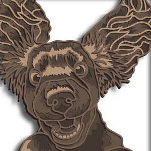 Cocker Spaniel Multilayer SVG, Digital File Cocker Spaniel Laser File ...